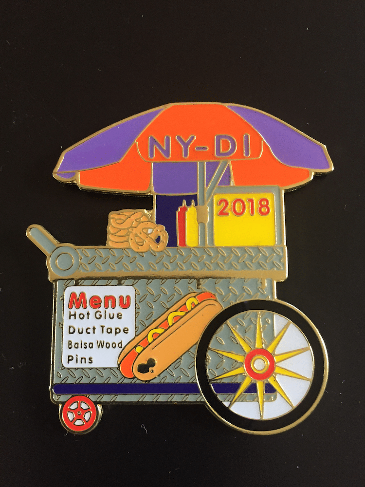 Hot Dog Cart Pin (2018) - Destination Imagination of New York